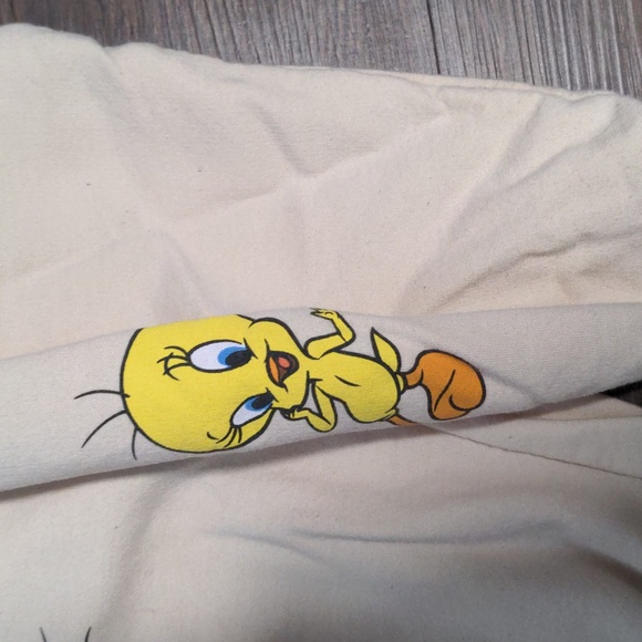 Warner Bros. | Tops | Looney Tunes Size Adult Medium Tan Looney Tunes ...